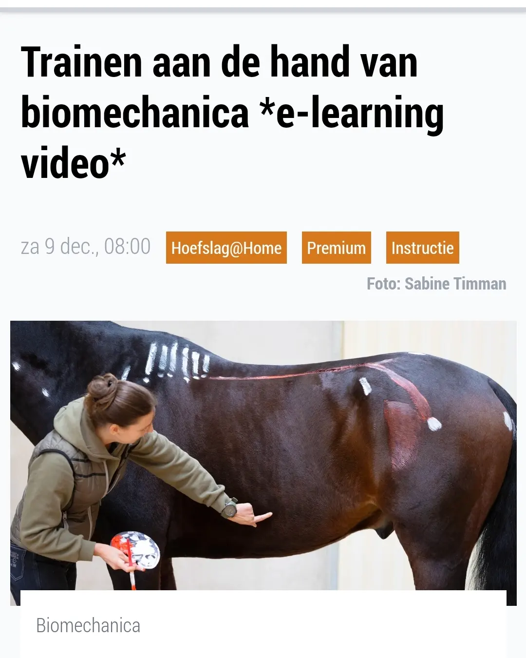 Dierfysio Francis - Startlijsten.nl